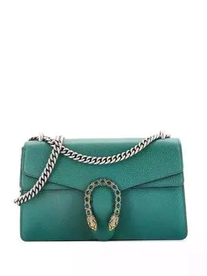 Gucci Dionysus Bag Leather Small Shoulder Bag - Green