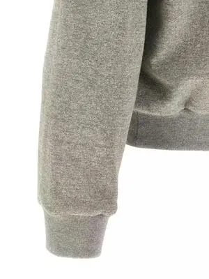 THE ROW Ry Buttoned French-terry Polo Shirt - Grey