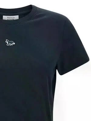 Maison Kitsuné Embroidered Patch T-shirt