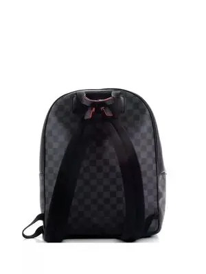 LOUIS VUITTON Josh Damier Graphite Backpack - Black