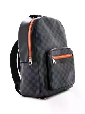 LOUIS VUITTON Josh Damier Graphite Backpack - Black