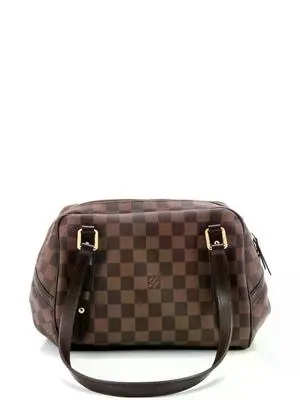 LOUIS VUITTON Rivington Satchel Damier Pm Shoulder Bag - Brown