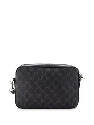 Gucci Interlocking G Patch Gg Coated Canvas Small Shoulder Bag