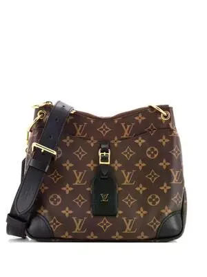 LOUIS VUITTON Odeon Nm Handbag Monogram Canvas Pm Crossbody Bag - Black