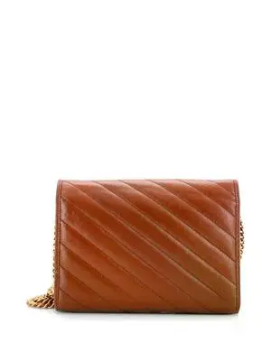 Gucci Gg Marmont Chain Wallet - Brown