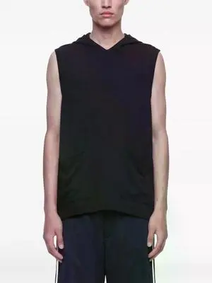 Yohji Yamamoto Hooded Vest - Black