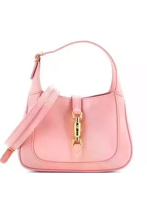 Gucci Jackie 1961 Leather Mini Hobo Bag - Pink