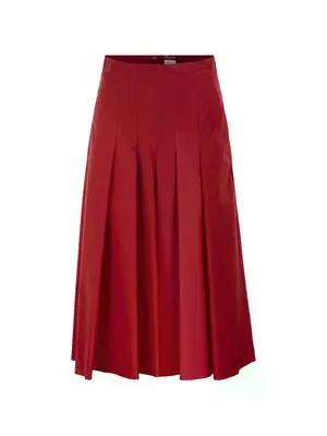 Max Mara Pleated Flared Skirt
