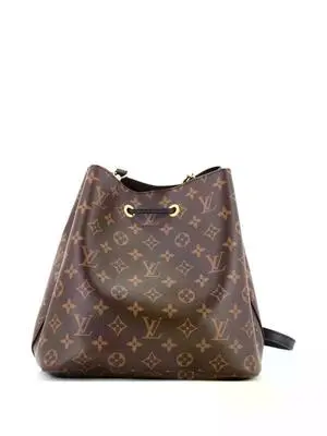 LOUIS VUITTON Neonoe Mm Bucket Bag Monogram Canvas - Brown