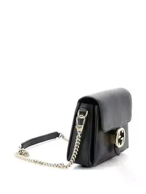Gucci Interlocking Chain Leather Small Crossbody Bag