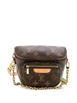 LOUIS VUITTON Bum Bag Monogram Canvas Mini Belt Bag