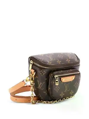 LOUIS VUITTON Bum Bag Monogram Canvas Mini Belt Bag