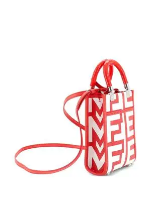 Fendi X Marc Jacobs Sunshine Shopper Mini Tote Bag - Red