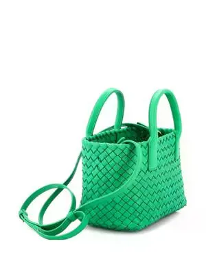 Bottega Veneta Cabat Intrecciato Nappa Mini Tote Bag - Green