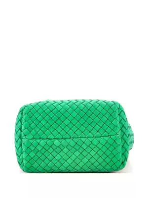 Bottega Veneta Cabat Intrecciato Nappa Mini Tote Bag - Green