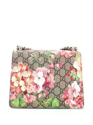 Gucci Dionysus Blooms Print Gg Coated Canvas Mini Shoulder Bag - Brown