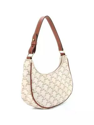 Celine Ava Bag Triomphe Coated Canvas Hobo Bag