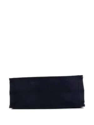 Dior Book Embroidered Large Tote Bag - Blue