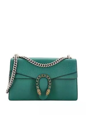 Gucci Dionysus Bag Leather Small Shoulder Bag - Green