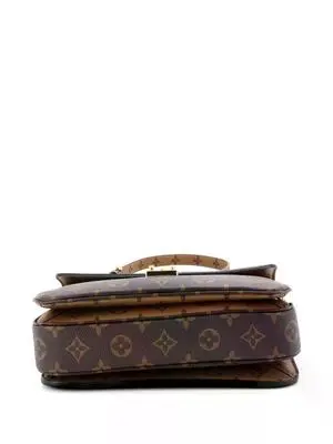 LOUIS VUITTON Pochette Metis Reverse Monogram Canvas Crossbody Bag - Brown