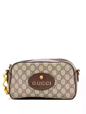 Gucci Neo Vintage Camera Messenger Bag Gg Coated Canvas - Brown