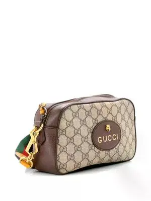 Gucci Neo Vintage Camera Messenger Bag Gg Coated Canvas - Brown