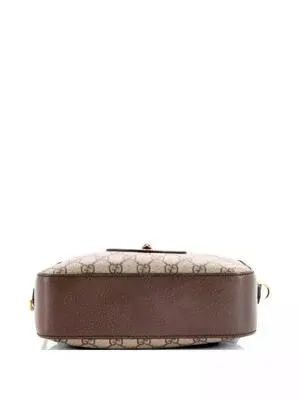 Gucci Neo Vintage Camera Messenger Bag Gg Coated Canvas - Brown