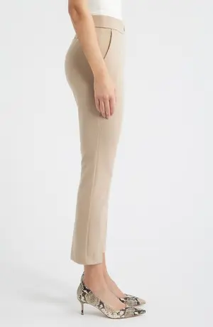 Anne Klein Straight Leg Pull-on Pants