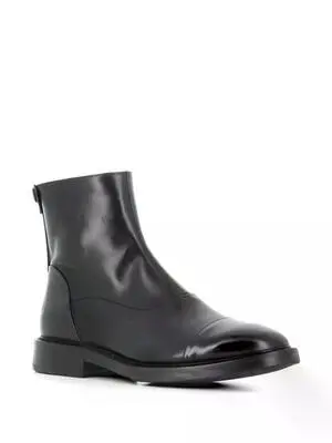 ALBERTO FASCIANI Zip Leather Boots