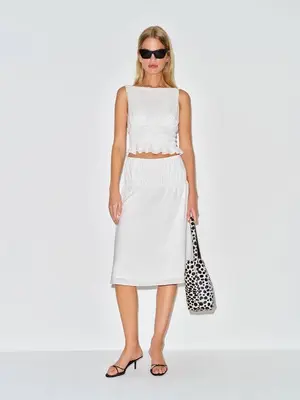 REFORMATION Clement Two Piece - Ivory