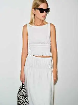 REFORMATION Clement Two Piece - Ivory