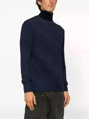 Givenchy 4g Patterned-knit Jumper