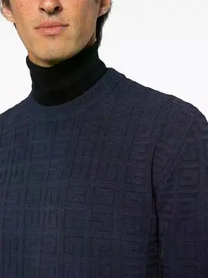 Givenchy 4g Patterned-knit Jumper