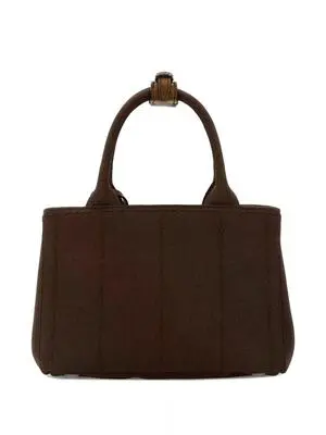 Prada Mini Jardinière Handbag - Brown