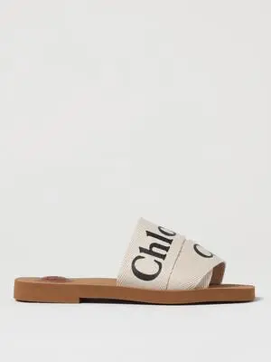 Chloé Heeled Sandal - White