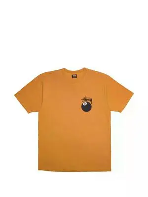 StÜssy 8 Ball Graphic T-shirt - Orange