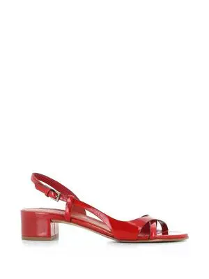 DEL CARLO Buckle-fastening Sandals - Red