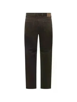 Zegna Stright-leg Cotton Jeans