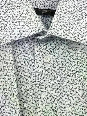 LOUIS VUITTON 2010 Logo-pattern Shirt