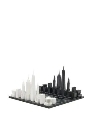 SKYLINE CHESS New York City Chess Set - Black