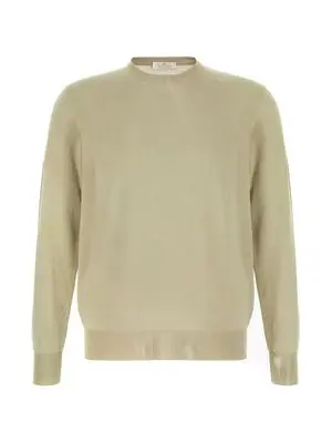 PANICALE Cotton Crew Neck Sweater - Neutrals