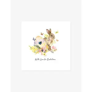 FIVE DOLLAR SHAKE With Love For Eastertime Easter Card - One-color
