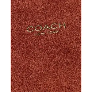 COACH Empire 34 Suede Shoulder Bag