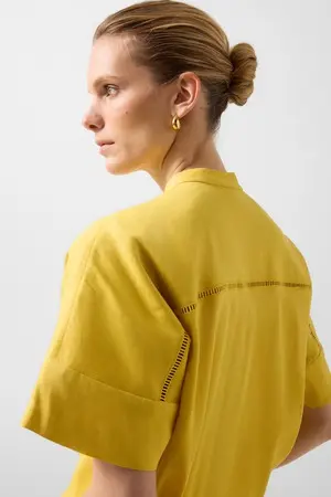 Bogner Cheryl Linen Blend Blouse