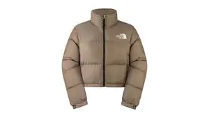 The North Face Women’s Nuptse Short Jacket - Mocha Brown