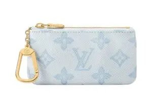 LOUIS VUITTON Key Pouch - Bleu Courrier