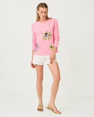 LILLY PULITZER Elmaria Puff Sleeve Sweatshirt