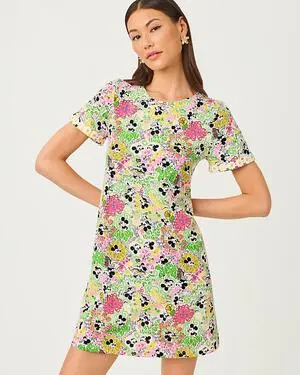 LILLY PULITZER Cody Short Sleeve Dress - Multi Throwback Disney