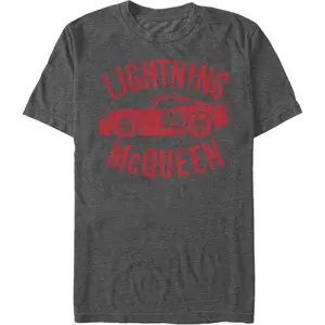 CARS Lightning Mcqueen Graphic T-shirt - Charcoal Heather
