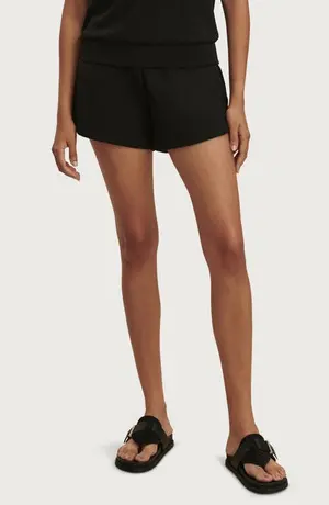 Varley Coulter High-waist Shorts - Black